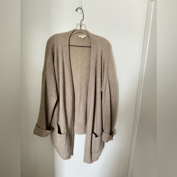 Nap Loungewear | Sweaters | Nap Cashmere Cardigan Neutral Oversized ...